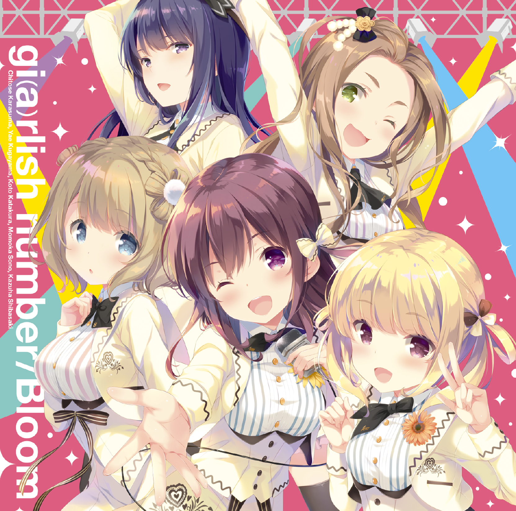 qp:flapper ohara tometa sakura koharu gi(a)rlish number karasuma chitose (giarlish number ...